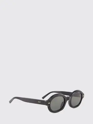 RETROSUPERFUTURE Small Oval-frame Acetate Sunglasses - Black