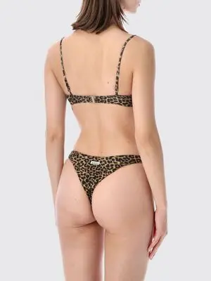 MATINEE Animal Print Bikini Top With U-neckline - Multicolor