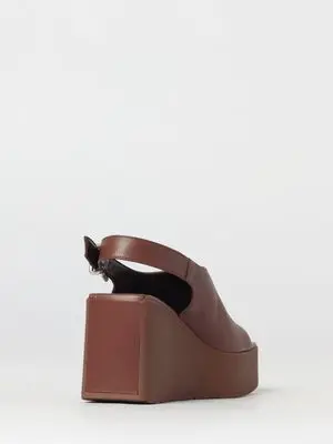 VIC MATIE Leather Wedge Sandal