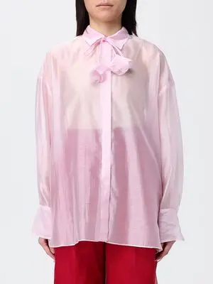 HANITA Chiffon Shirt - Pink