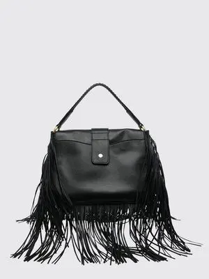 Burberry Leather Rider Bag With Fringes