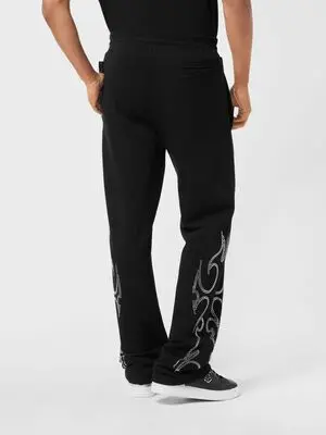 Philipp Plein Cotton Jogging Trousers With Studs