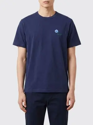 Kenzo Contrasting Logo Cotton T-shirt - Blue