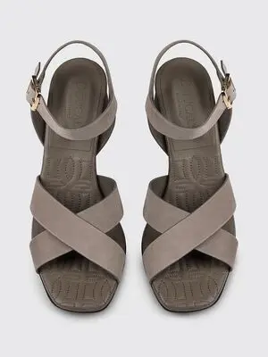 DOUCAL'S Suede Sandals - Grey