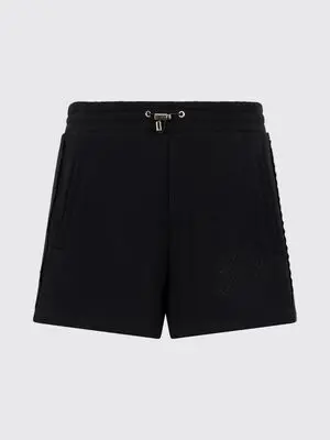 Philipp Plein Cotton Sports Shorts With Hexagon Logo