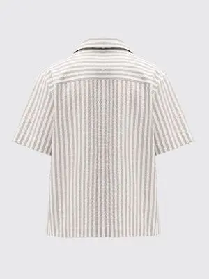 BOSS Striped Stretch Cotton Casual Shirt
