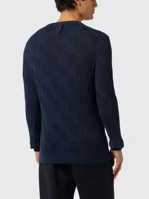 BILLIONAIRE Silk And Cotton Crewneck Sweater - Navy