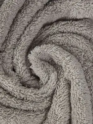 BELLORA Fiocco Set Of 2 500 Gsm Cotton Terry Towels - Grey
