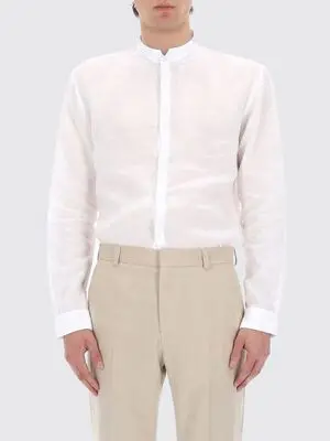 BOSS Basic Linen Shirt - White