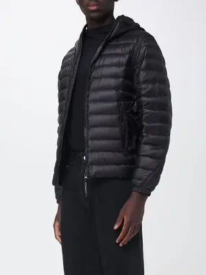 C.P. COMPANY Short Nylon Puffer Jacket With Iconic Goggle Hood