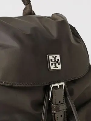 Tory Burch Virginia Recycled Nylon Backpack - Brown