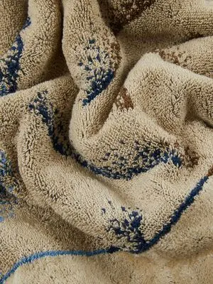 CARRARA Kanzi Abstract Pattern Set Of Two Cotton Towels