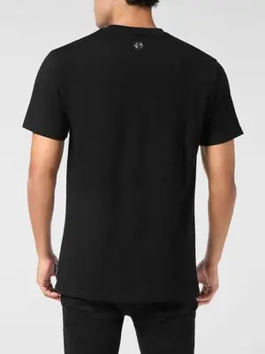 Philipp Plein T-shirt With Rhinestone Logo