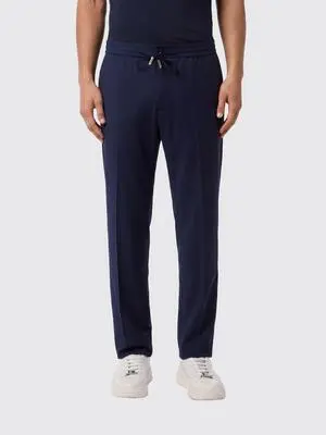 BILLIONAIRE Wool Jogging Trousers - Navy