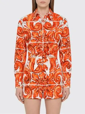 Dolce & Gabbana Front Tie Shirts For Women
