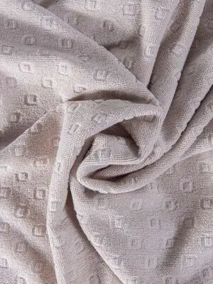 CARRARA Burano Geometric Print Beach Towel In Cotton Terry