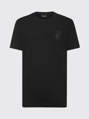 BILLIONAIRE Cotton T-shirt With Logo - Black