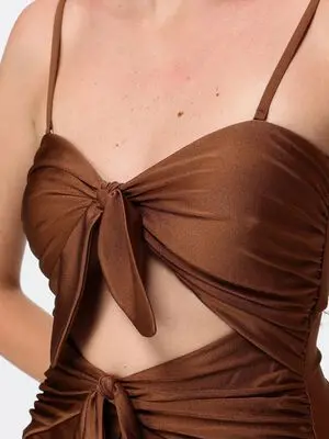 Zimmermann Sweetheart Neckline Cut-out One-piece Swimsuit