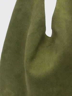 A.p.c. Le Neige Suede Shoulder Bag - Olive