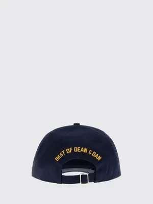 Dsquared2 Cotton Baseball Cap With Embroidered Logo And Adjustable Strap