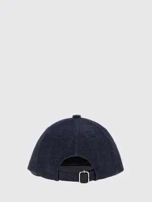 A.p.c. X Frgmt Rabbit Cotton Denim Baseball Cap With Embroidered Logo