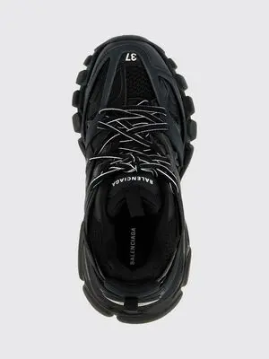 Balenciaga Track Mesh And Rubber Sneakers