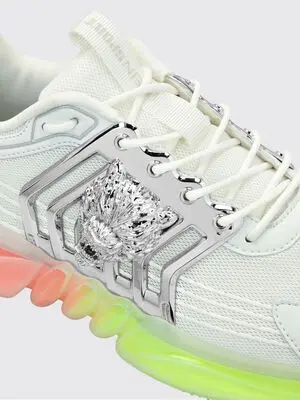 PLEIN SPORT Runner Tiger Low-top Mesh Trainers With Chunky Sole