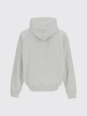 A.p.c. X Fragment Cotton Hoodie With Contrast Logo - Grey