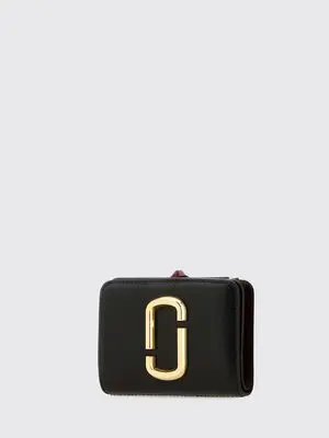 Marc Jacobs The Snapshot Mini Leather Wallet With Double J Logo
