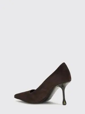 JIMMY CHOO Ixia Suede Pumps With High Teardrop Heel
