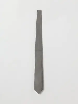 TOM FORD Classic Tie In Pure Mulberry Silk With A Bi Abstract Pattern - Silver