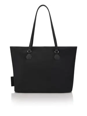Philipp Plein Nylon Tote Bag With Double Handle And Removable Inner Pouch