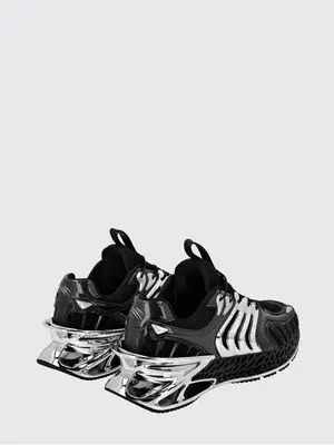 PLEIN SPORT Thunder Stroke Gen X 02 Mesh Sneakers With Chunky Sole - Black 1