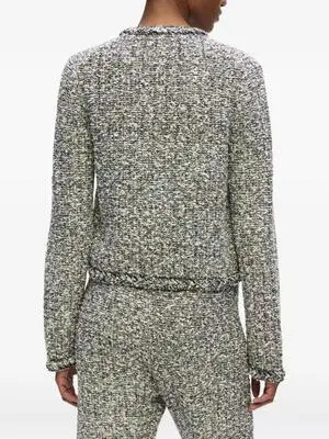 Karl Lagerfeld Bouclé-knit Cardigan