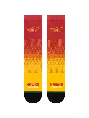 Stance Nba Atlanta Hawks Talon Gc Socks - Red