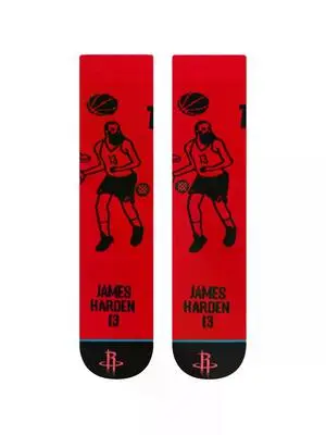 Stance X Nba James Harden Crew Socks - Red