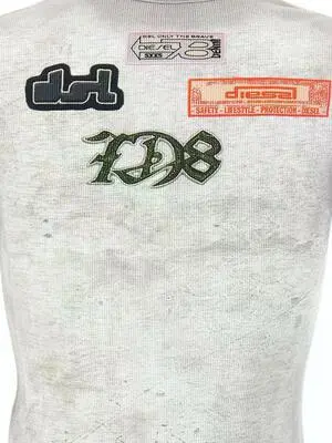 DIESEL® Patch-print T-shirt