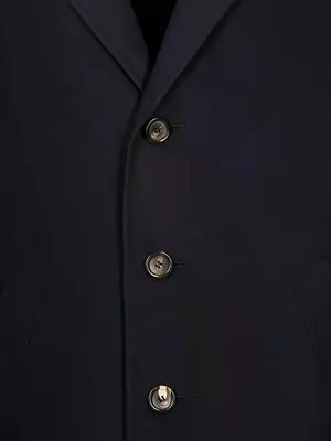 Canali Single-breasted Notched-lapels Coat