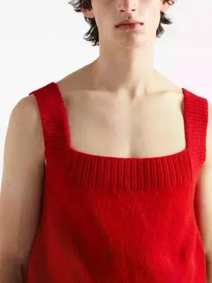Prada Shetland Wool Tank Top