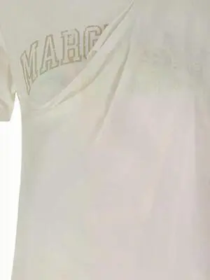 MAISON MARGIELA Distressed-panel T-shirt