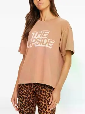 The Upside Logo Print Cotton T-shirt