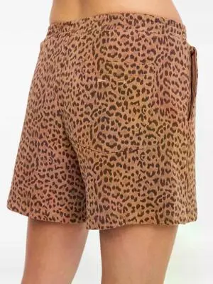 The Upside Darcy Leopard-print Shorts