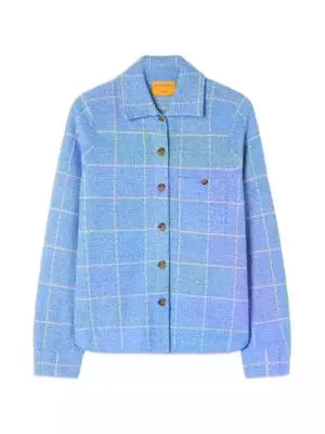 Guest In Residence Dylan Check-pattern Shirt - Blue