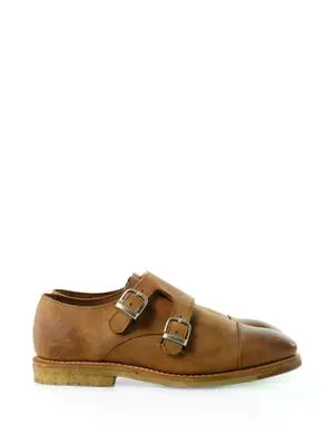 Allen Edmonds Double Monk-strap Shoes - Brown