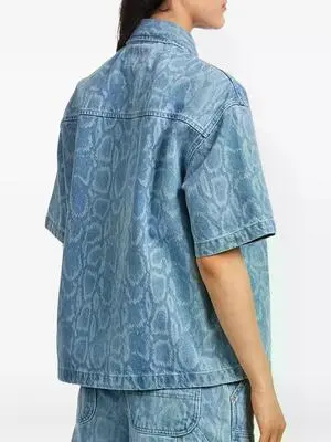 Carhartt Work In Progress Snake Lovilia Denim Shirt
