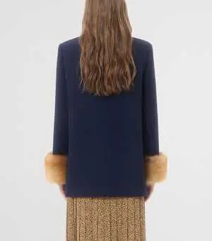 Valentino Garavani Virgin Wool Peacoat