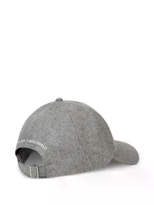 Karl Lagerfeld Autograph Pearl-embellished Cap