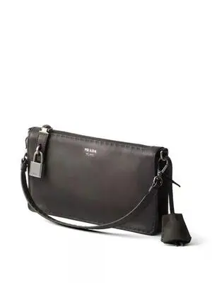 Prada Antiqued Leather Pouch