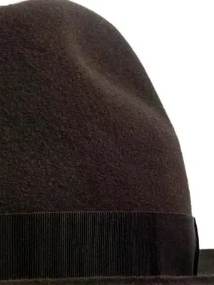 Giorgio Armani Grosgrain-trim Fedora Hat