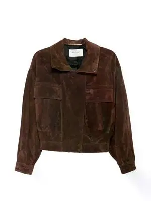 Saint Laurent Zip-fastening Suede Jacket
